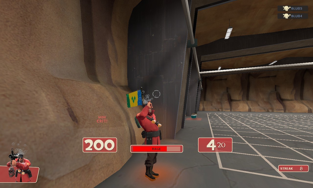 St. Vincent and the Grenadines Buff Banner [Team Fortress 2] [Mods]