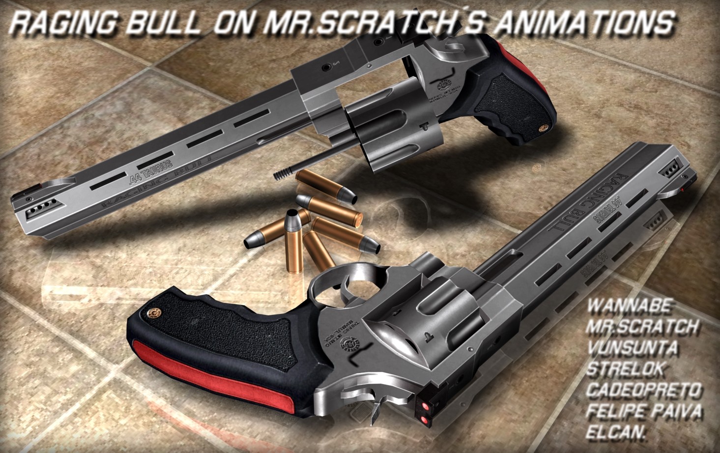 Wannabe - Raging Bull On Colt Anaconda [Counter-Strike: Online] [Mods]