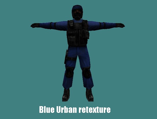 Blue Urban [Counter-Strike 1.6] [Mods]