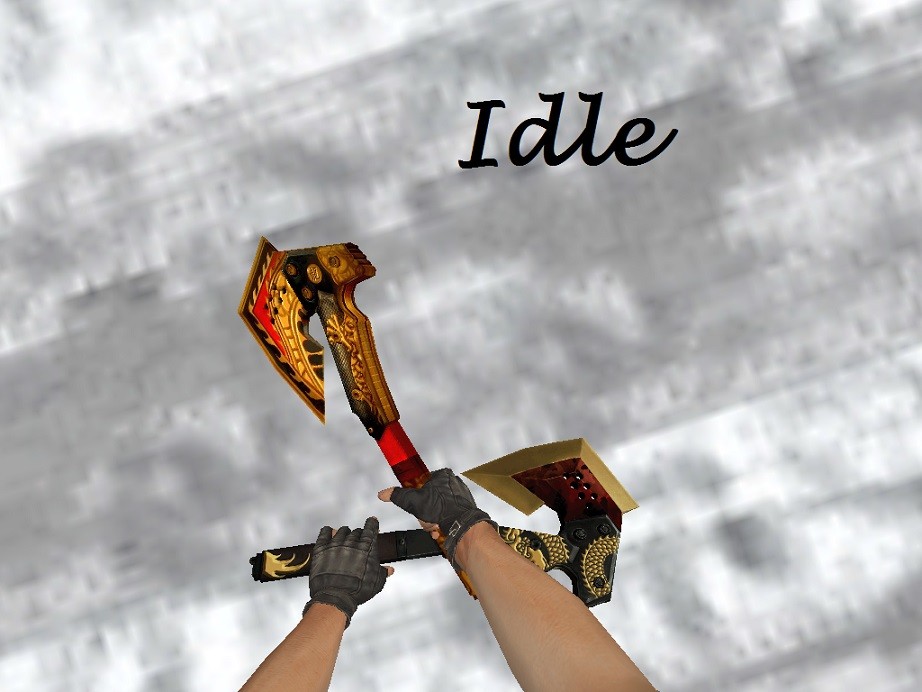 CF's Dual Legendary & Royal BC-Axe On Dual Katana [Counter-Strike ...
