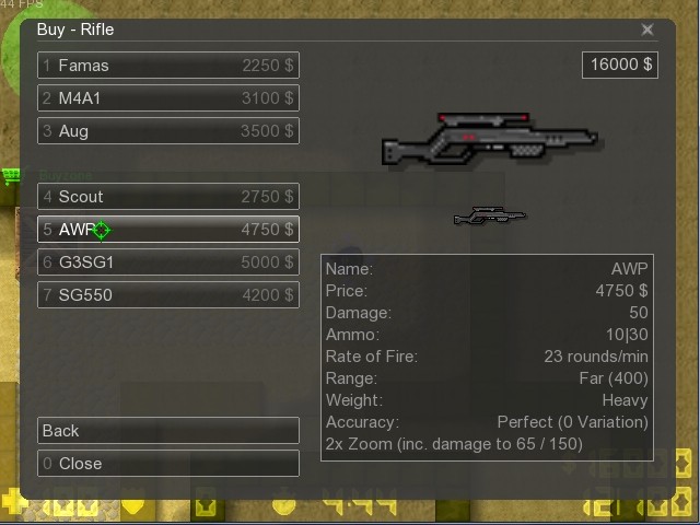 NEW AWP [CS2D] [Mods]