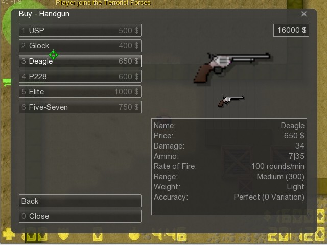 deagle new [CS2D] [Mods]