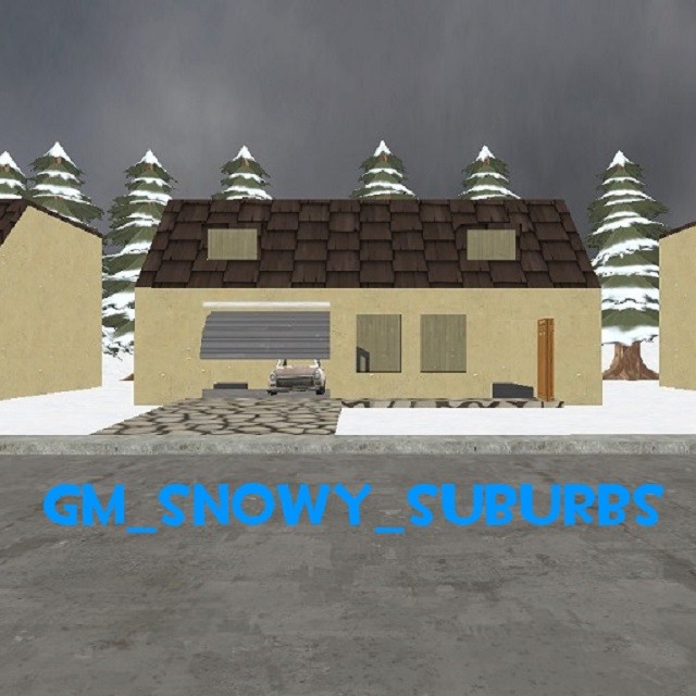 gm_Snowy_Suburbs Mod for Garry's Mod | GMod Mods