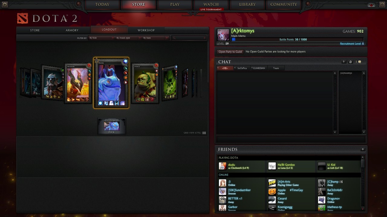 Old Puck [Dota 2] [Mods]