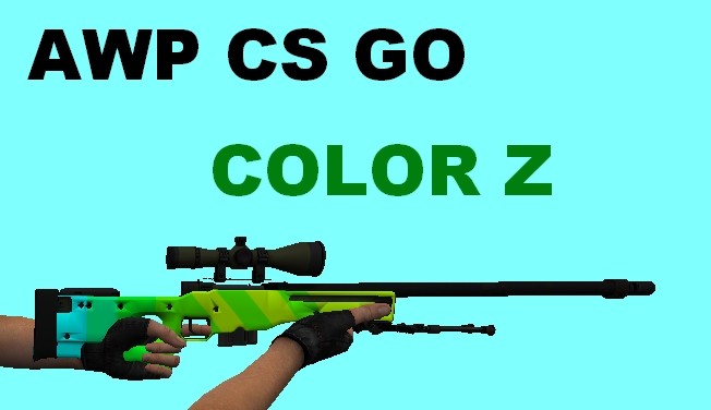 CS GO AWP: COLOR Z Mod for Counter-Strike 1.6 | CS1.6 Mods