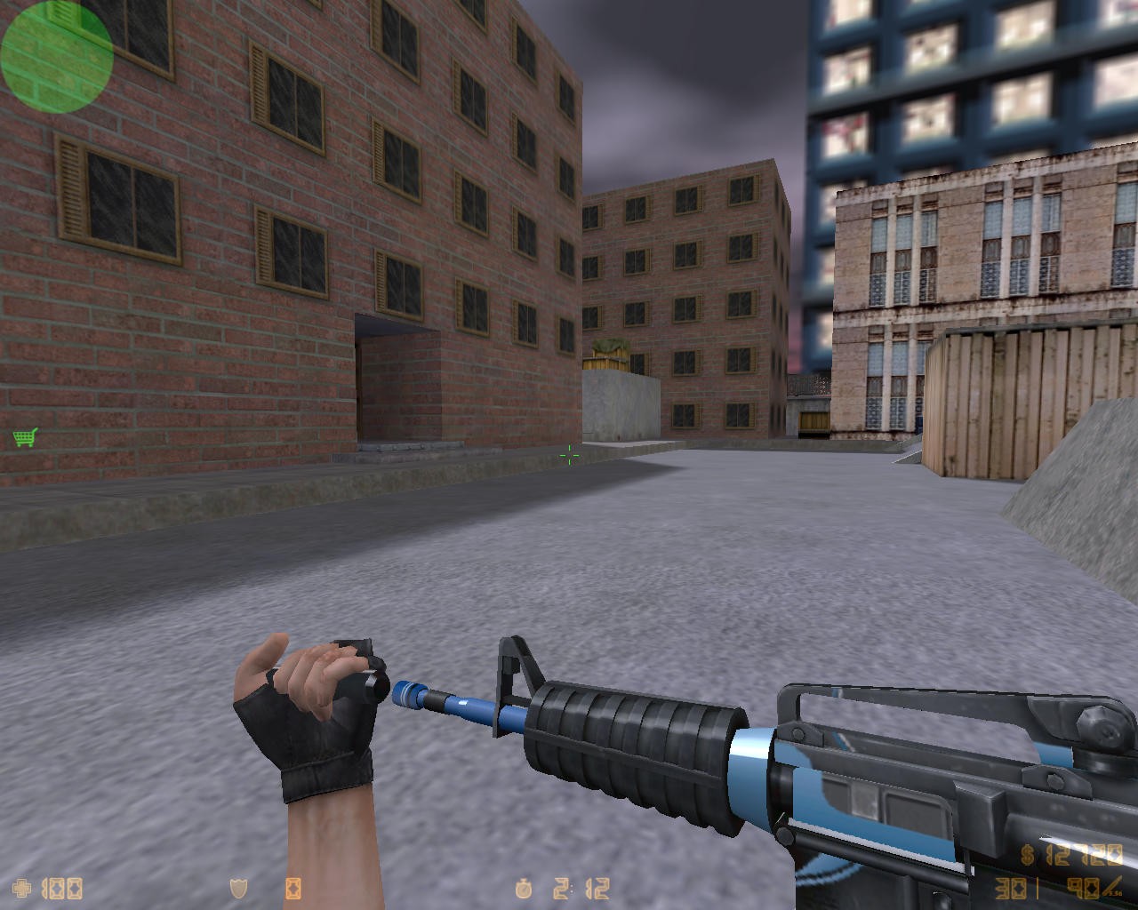 CS:GO M4A1 Blue Force Imitation [Counter-Strike 1.6] [Mods]
