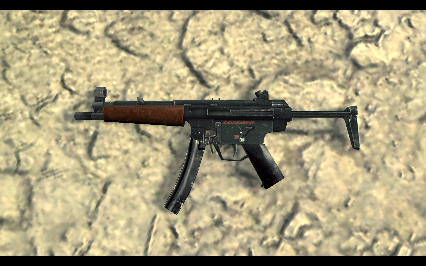 MP5 with Wood Grip [Call of Duty 4: Modern Warfare] [Mods]