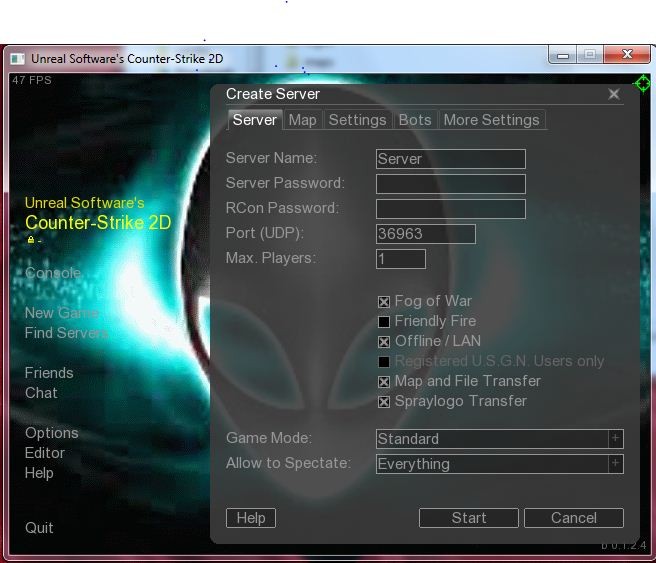 Alienware Gui Mod for CS2D | CS2D Mods