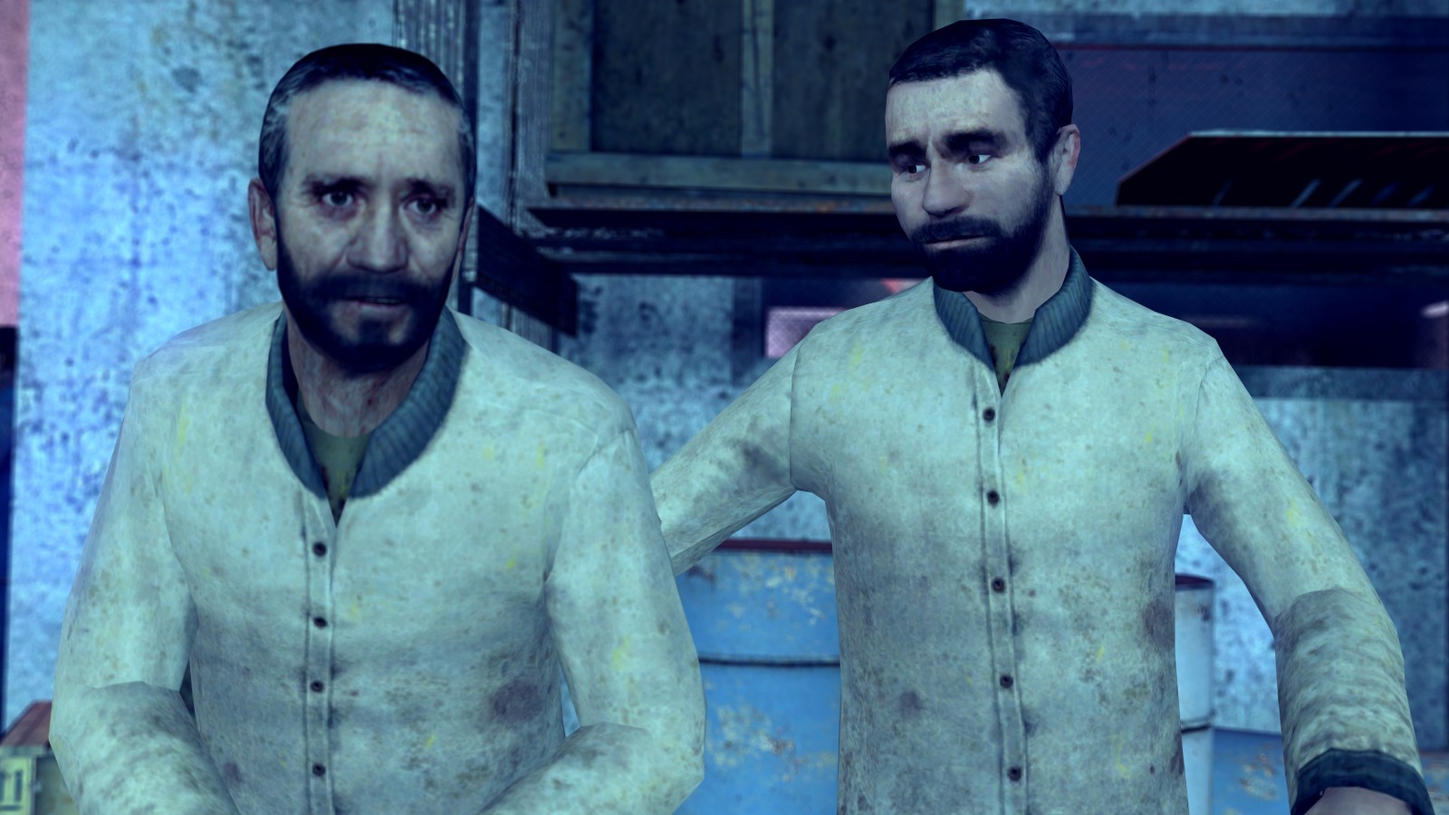 Navaro's Male Refugee Faces Mod for Half-Life 2 | HL2 Mods