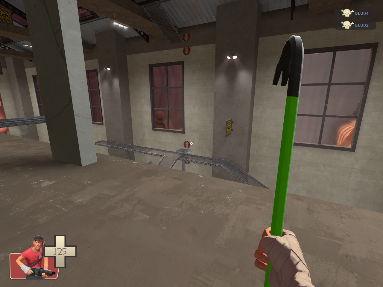 Green Crowbar For Scout v1 [Team Fortress 2] [Mods]