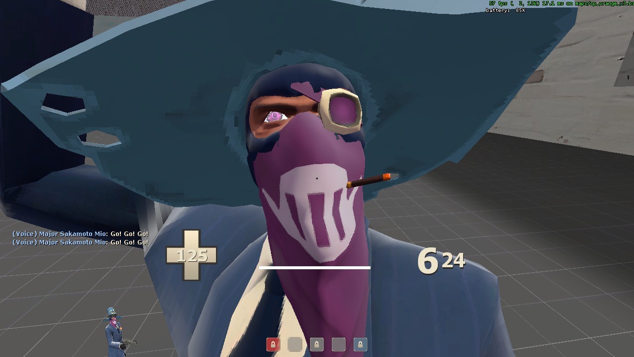 Sakamoto Mio Eyepatch and Eyes Mod for Team Fortress 2 | TF2 Mods