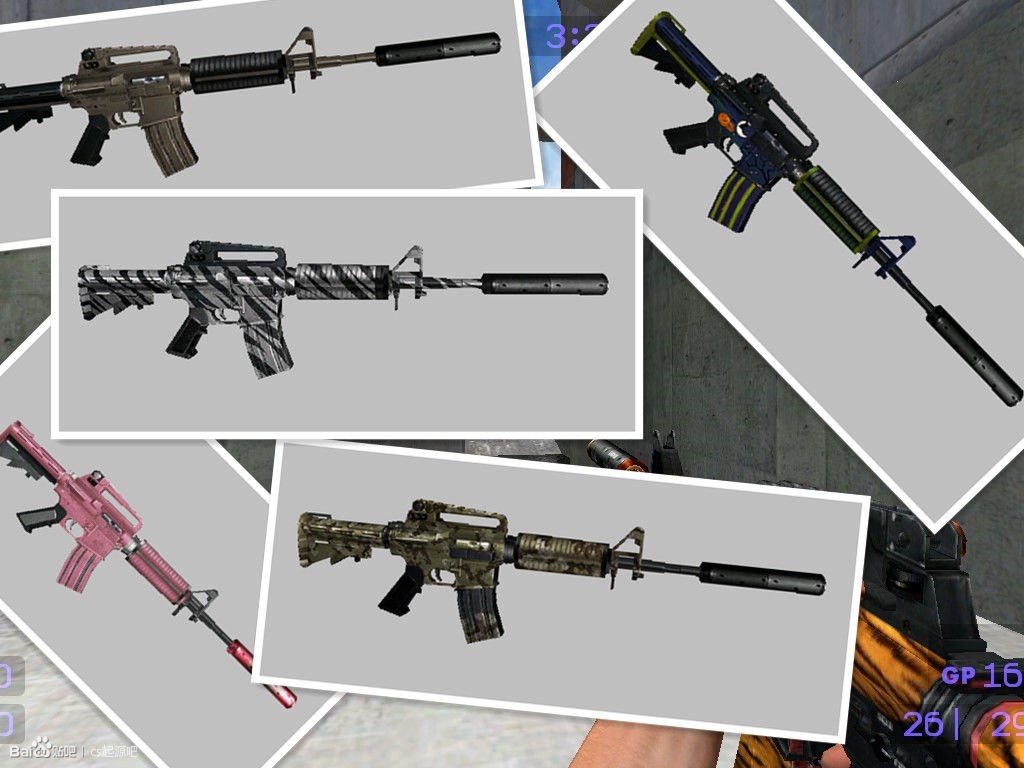 CF M4A1 Megapack Mod for Counter-Strike: Source | CS:S Mods