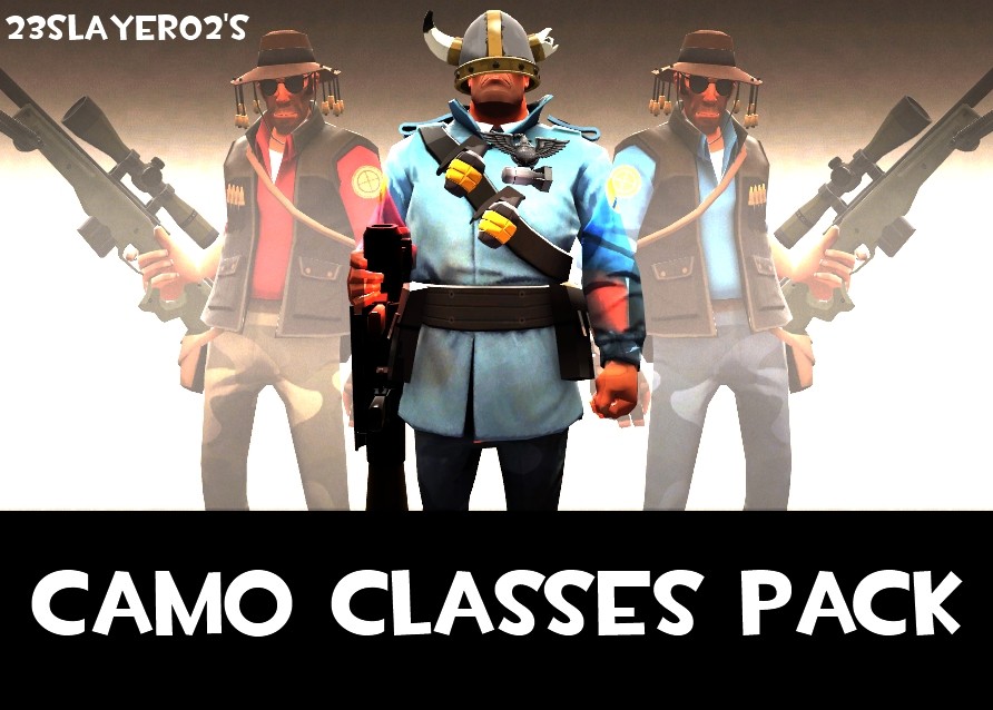 23SlaYeR02's Camo Classes Pack Mod for Team Fortress 2 | TF2 Mods