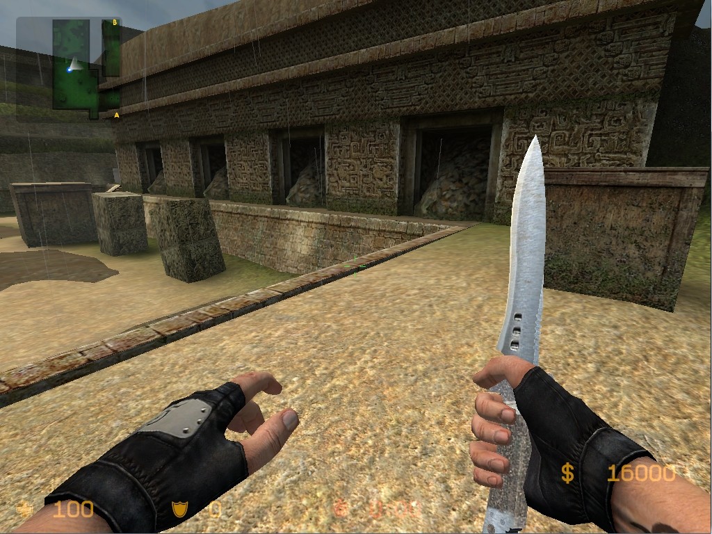 metal knife texture Mod for Counter-Strike: Source | CS:S Mods