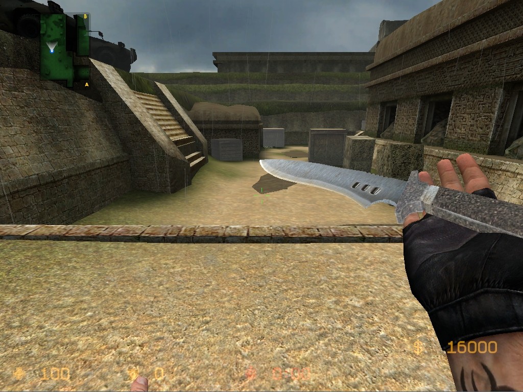 metal knife texture Mod for Counter-Strike: Source | CS:S Mods