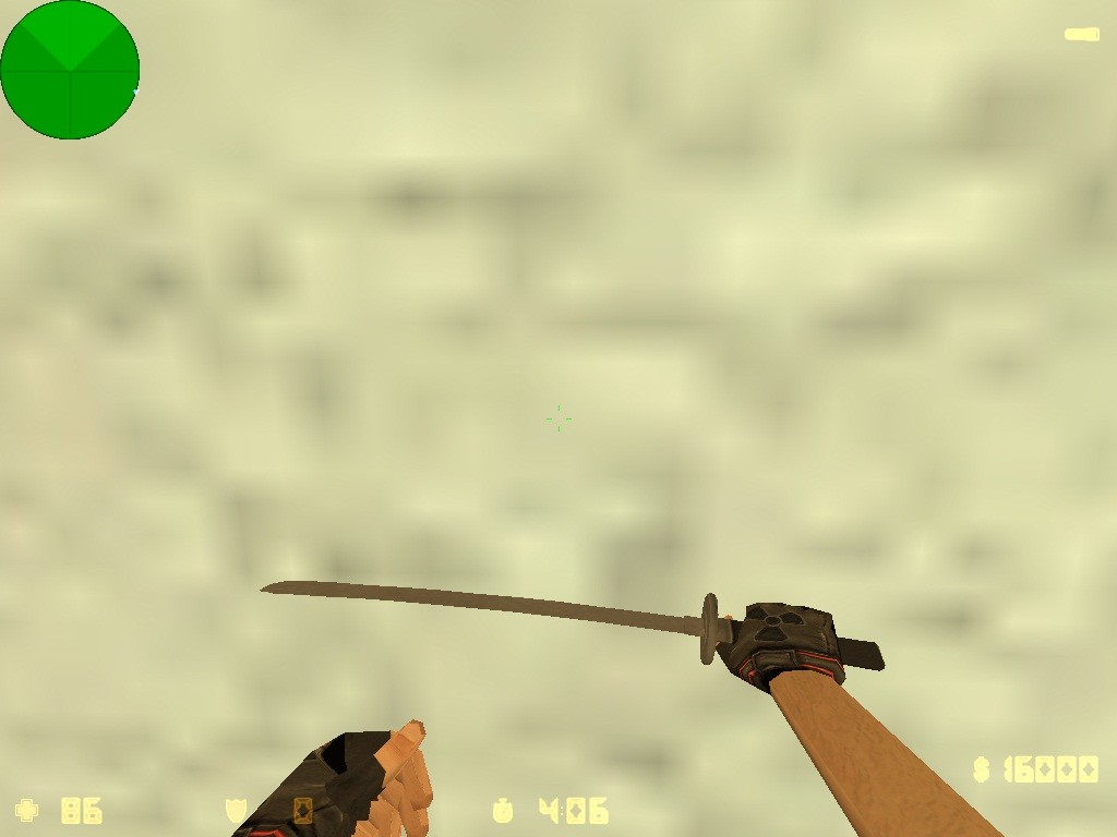 Katana Sword Remastered Mod for Counter-Strike 1.6 | CS1.6 Mods