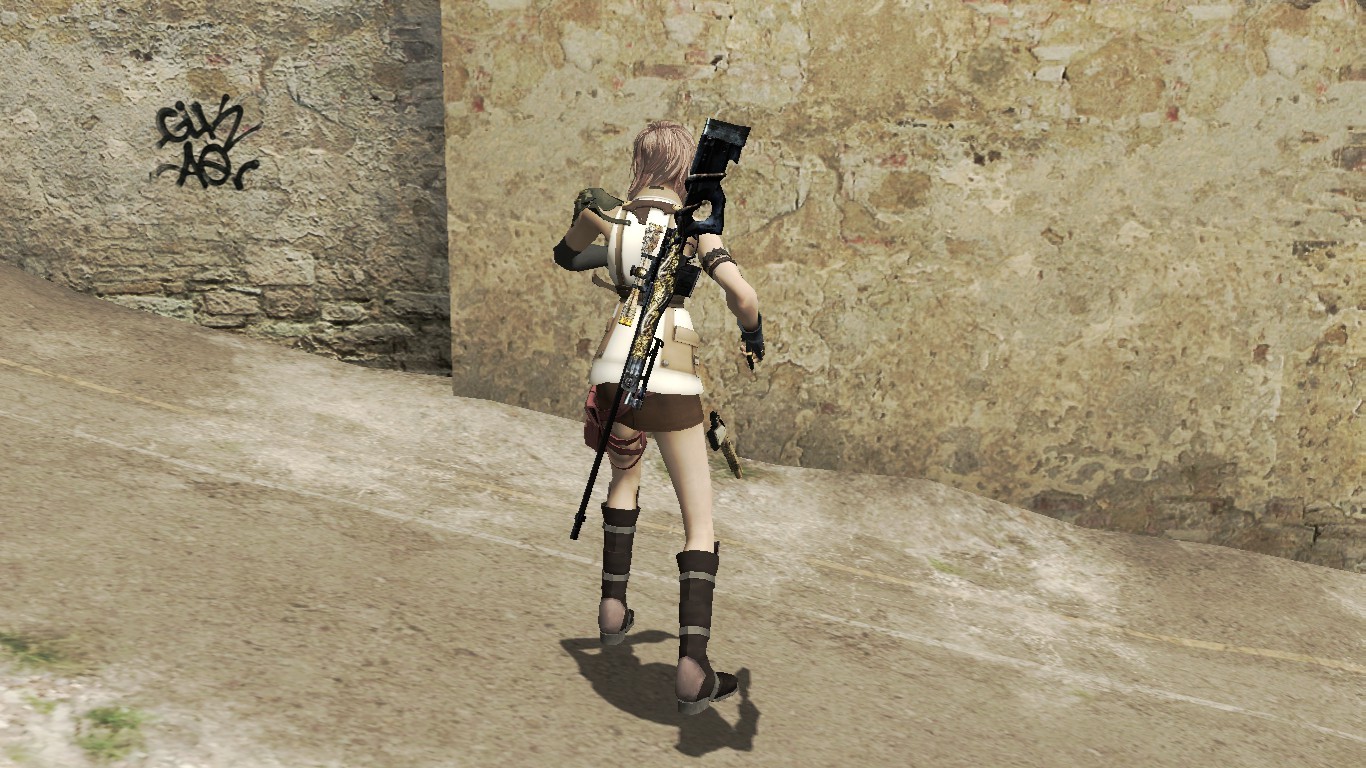 Final Fantasy Lightning and Sierra/Serah Farron Mod for Counter-Strike ...