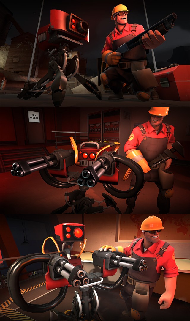 LED Sentry Mod for Team Fortress 2 | TF2 Mods