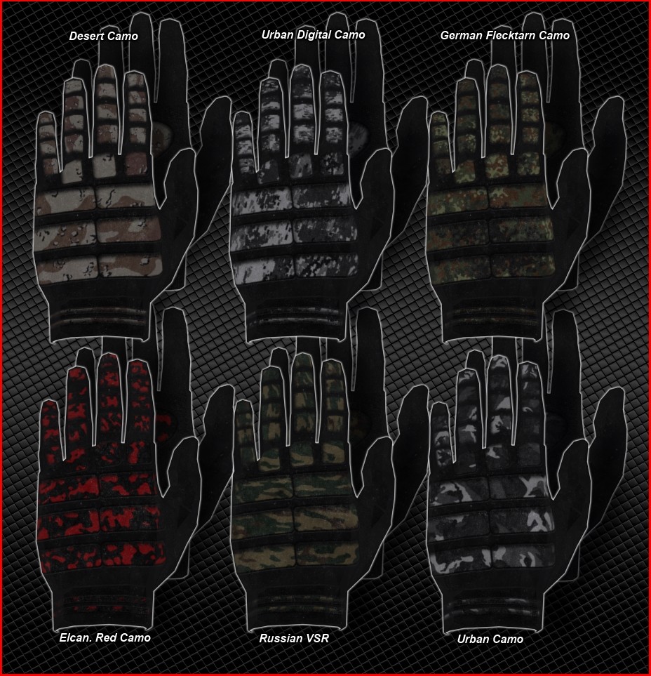 Tactical Battle Gloves [21 Variations!] Mod for Counter-Strike: Source ...