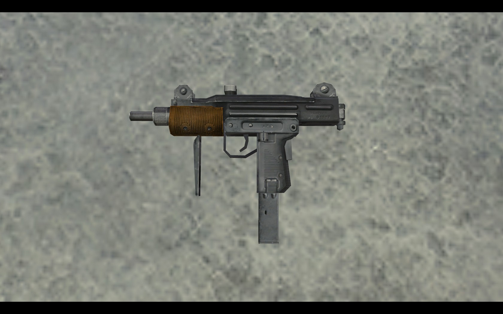 UZI with Wood Grip [Call of Duty 4: Modern Warfare] [Mods]