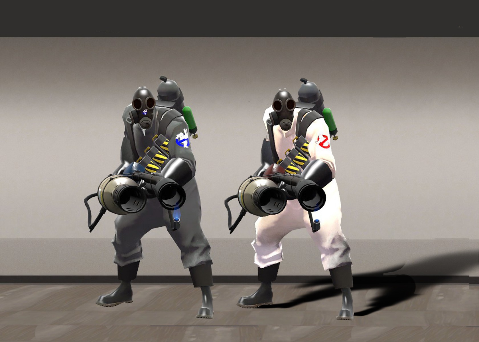 Ghostbuster Pyro [Team Fortress 2] [Mods]
