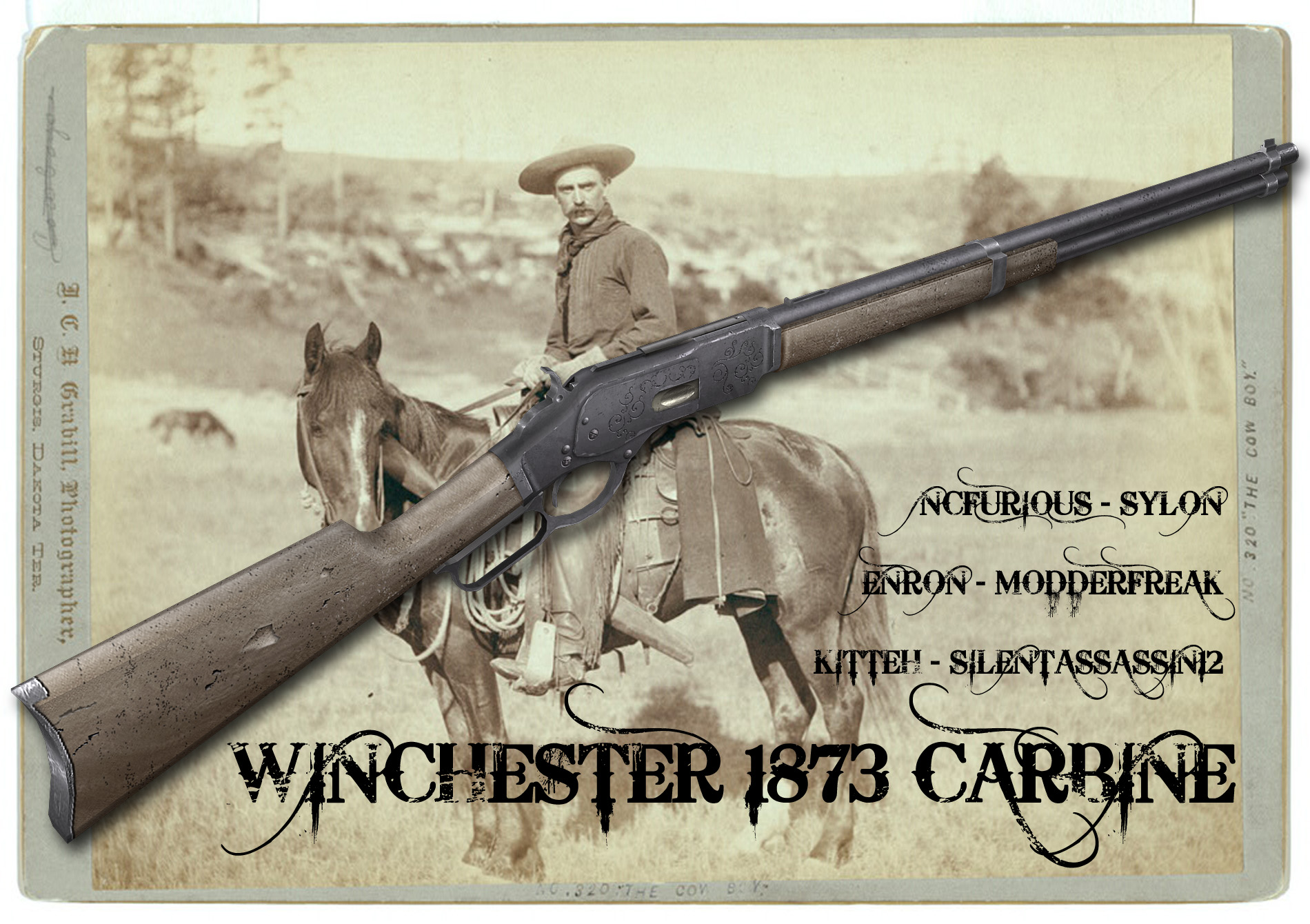 Enron's Winchester '73 Carbine Mod for Counter-Strike: Source | CS:S Mods
