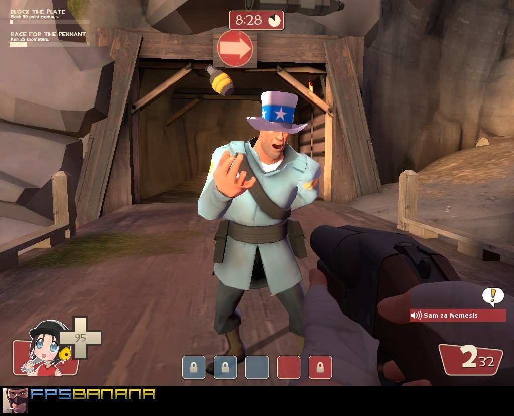 Uncle Sam's Hat of Patriotism Mod for Team Fortress 2 | TF2 Mods