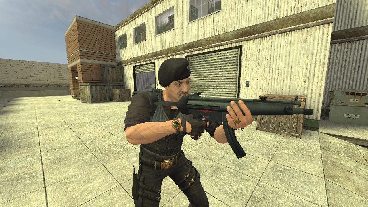 Expendables T Pack Mod for Counter-Strike: Source | CS:S Mods