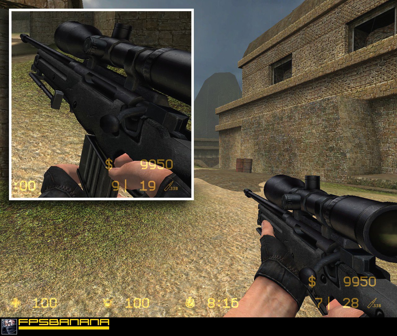 Default awp retextured Mod for Counter-Strike: Source | CS:S Mods