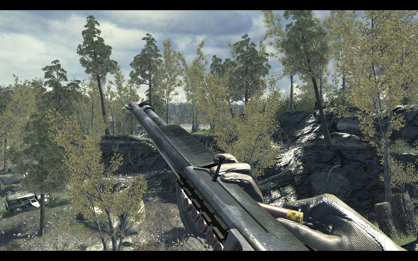 Silvered M1014 Mod for Call of Duty 4: Modern Warfare | CoD4 Mods