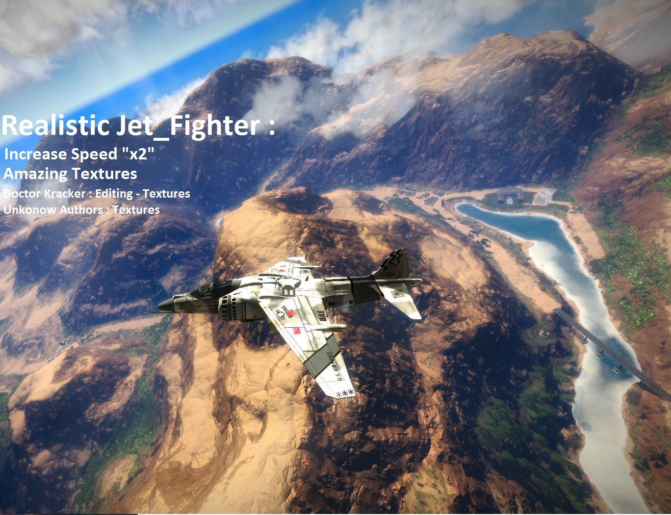 Realistic Jet_Fighter Mod for Just Cause 2 | JC2 Mods