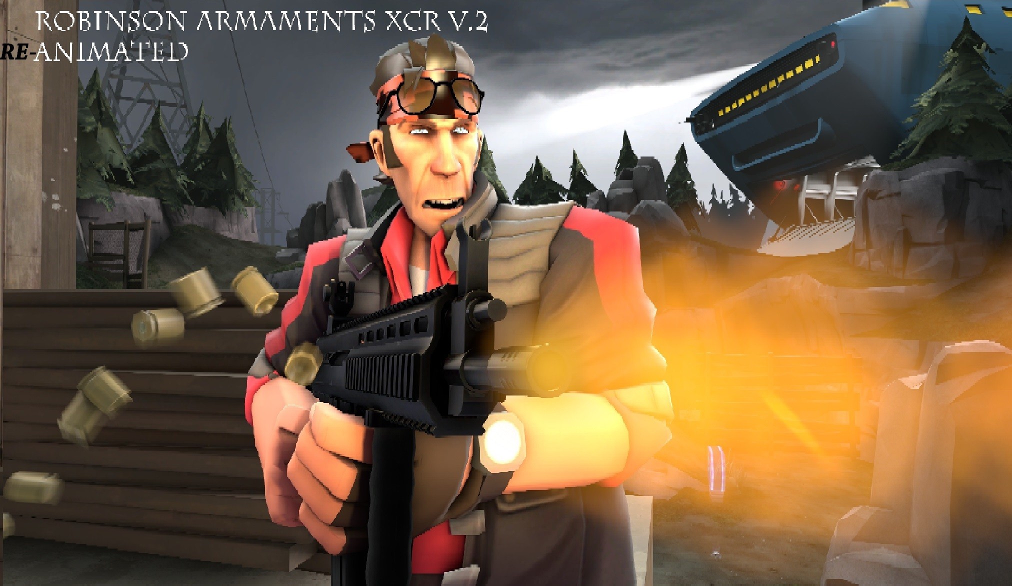 XCR redone Anims and draw + silenced version Mod for Team Fortress 2 ...