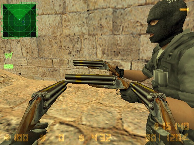 Dual Double Barrel Mod for Counter-Strike 1.6 | CS1.6 Mods