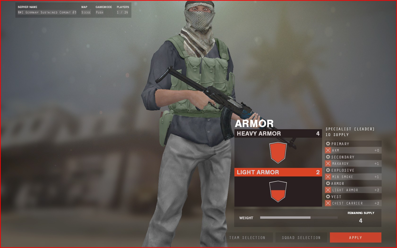 Red & Blue AK Laminate Mod for Insurgency | Insurgency Mods