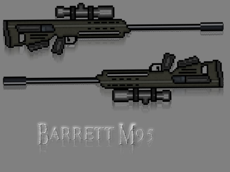 Barrett M95 Mod for CS2D | CS2D Mods