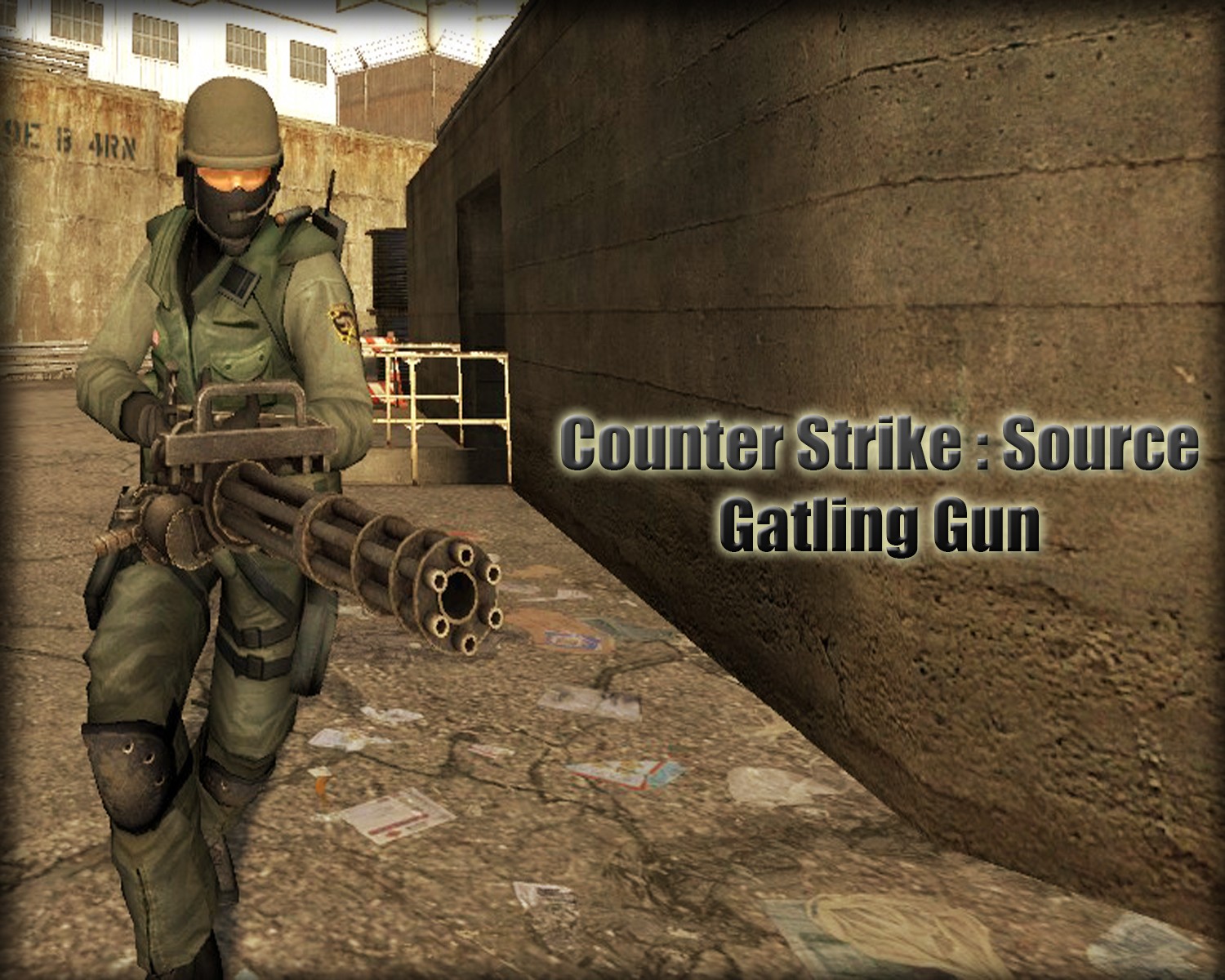 Gatling Gun for CS:S Mod for Counter-Strike: Source | CS:S Mods
