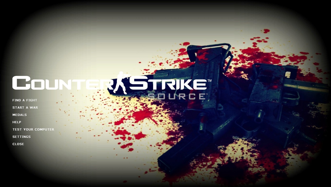 Bloody MAC-10 Background [Counter-Strike: Source] [Mods]