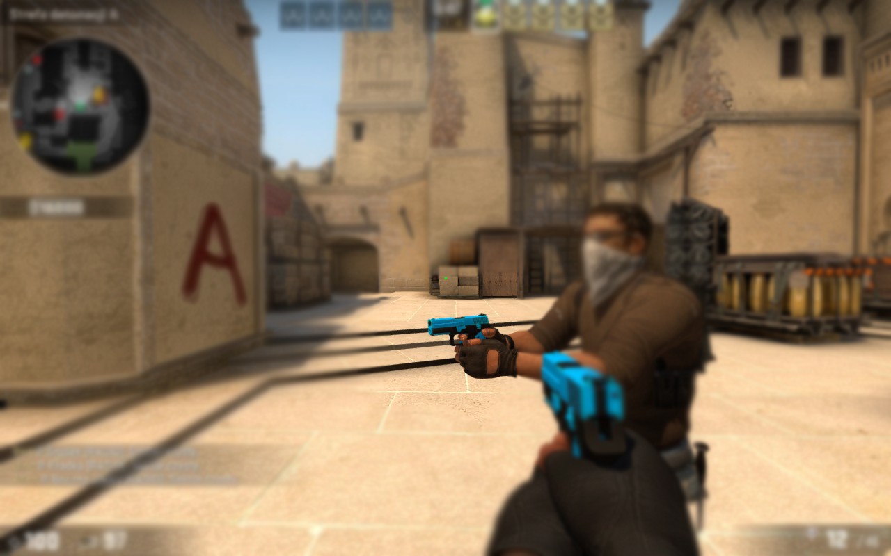 P250 | Azure Wolf Mod for Counter-Strike: Global Offensive | CS:GO Mods