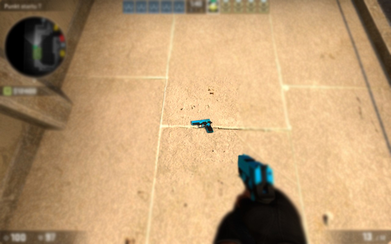 P250 | Azure Wolf Mod for Counter-Strike: Global Offensive | CS:GO Mods