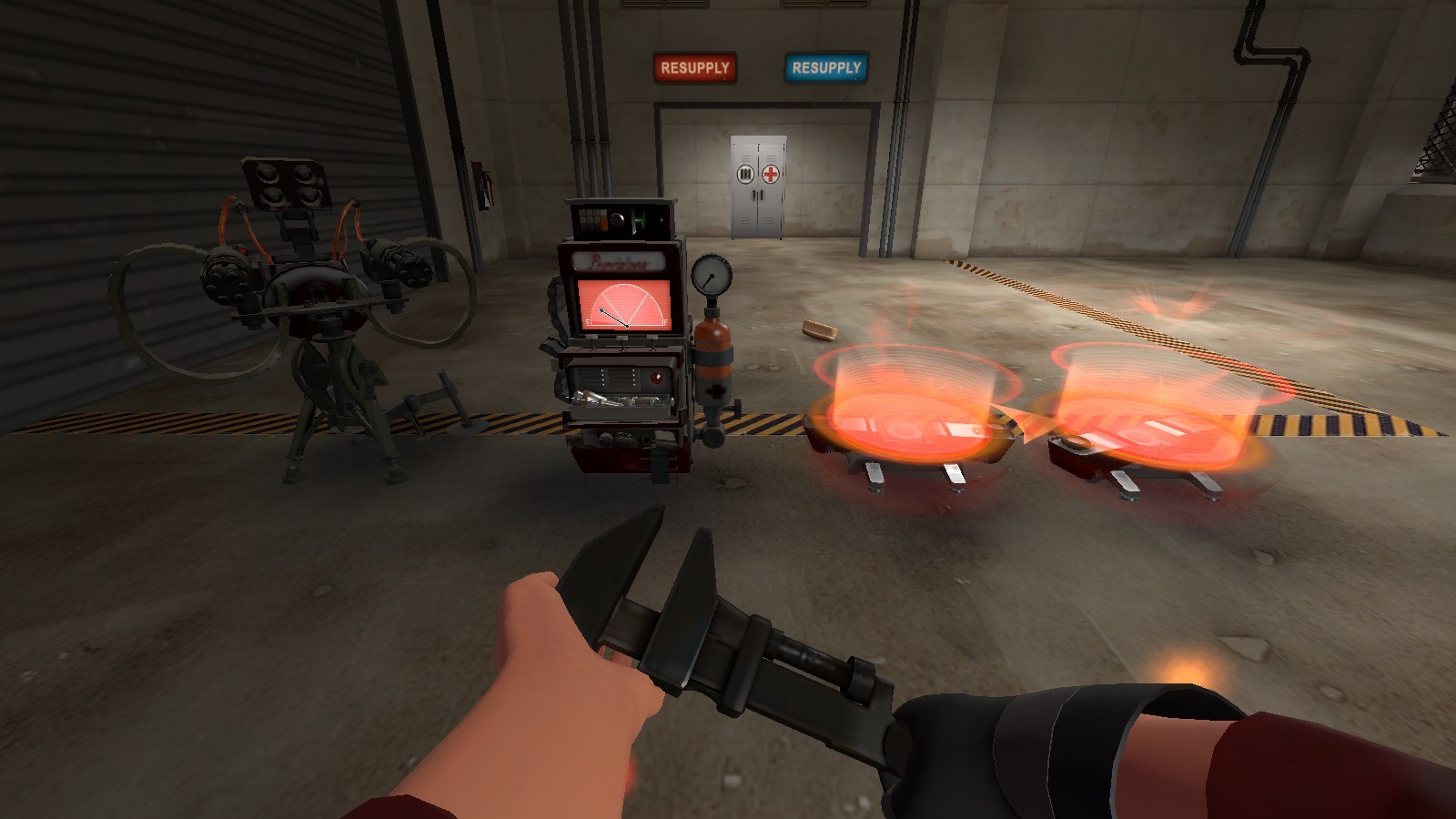 Engineer Burgundy Pack + Building (HAT COMPATIBLE) Mod for Team ...