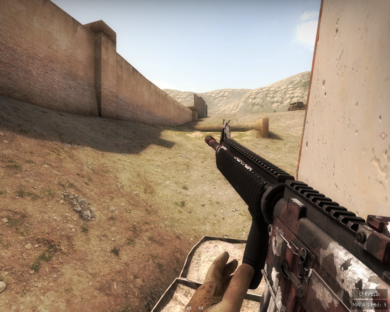 M16a4 "Bloody snow" [Insurgency] [Mods]