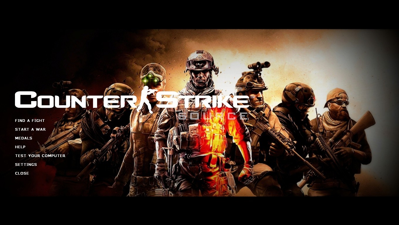 FPS Game Crossover Line-Up Mod for Counter-Strike: Source | CS:S Mods