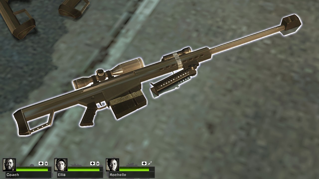 50 Cal M82 Sniper Rifle Mod for Left 4 Dead 2 | L4D2 Mods