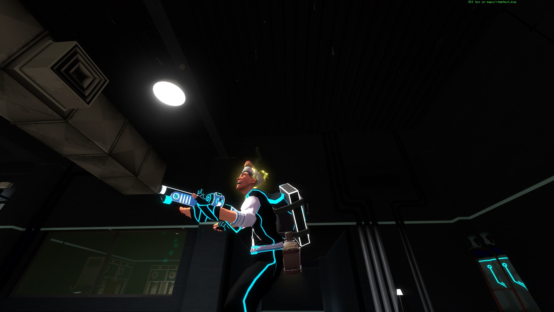 Tron Fortress: Back Scatter Mod for Team Fortress 2 | TF2 Mods