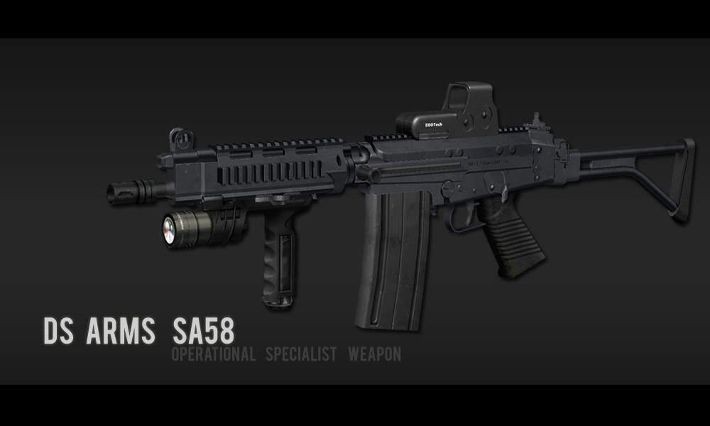 DS Arms SA58 OSW Version 3 On ARX-160 Mod for Counter-Strike: Online ...