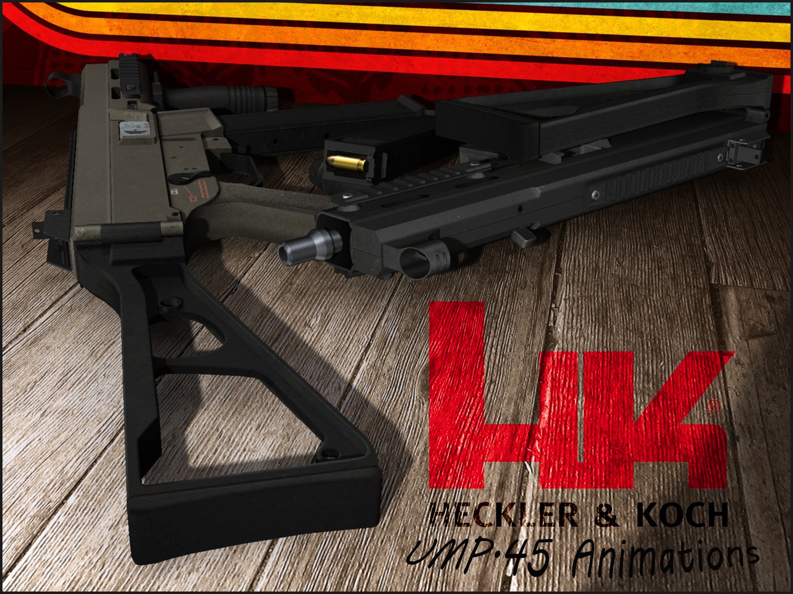 UMP.45 Animations Release UPDATE Mod for Counter-Strike: Source | CS:S Mods