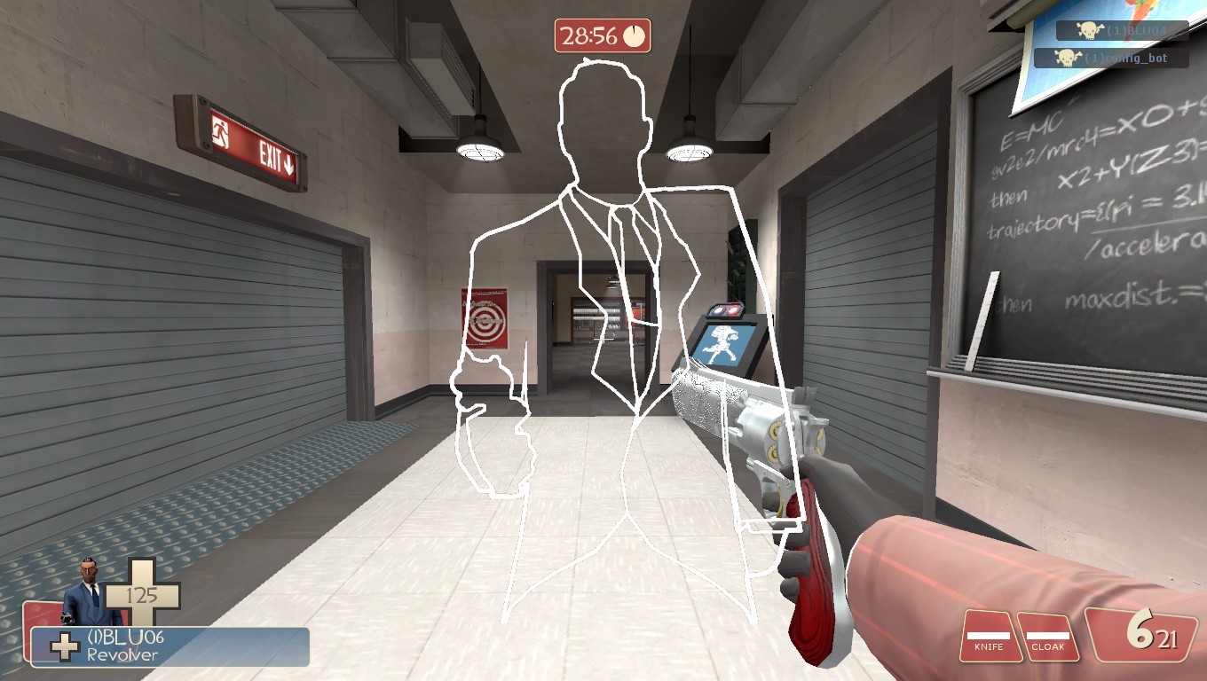 Maskless Spy Portraits Mod for Team Fortress 2 | TF2 Mods