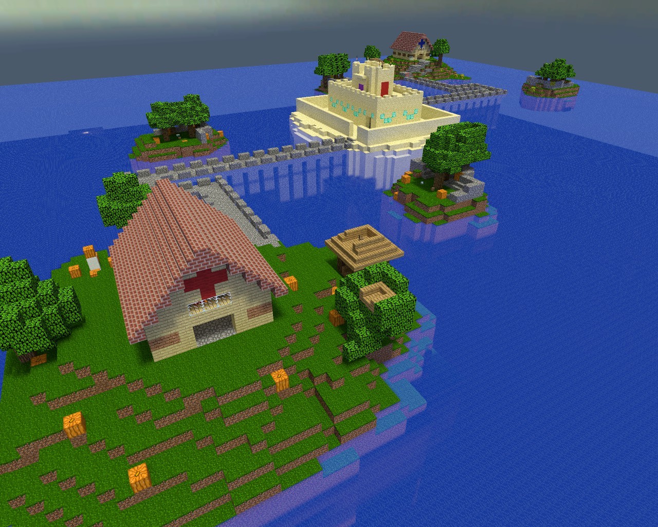 ctf_minecraft_island_final Mod for Team Fortress 2 | TF2 Mods