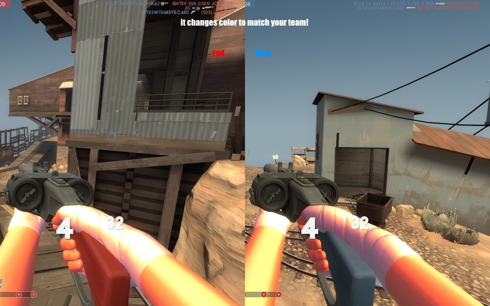 teamthemed back scatter Mod for Team Fortress 2 | TF2 Mods