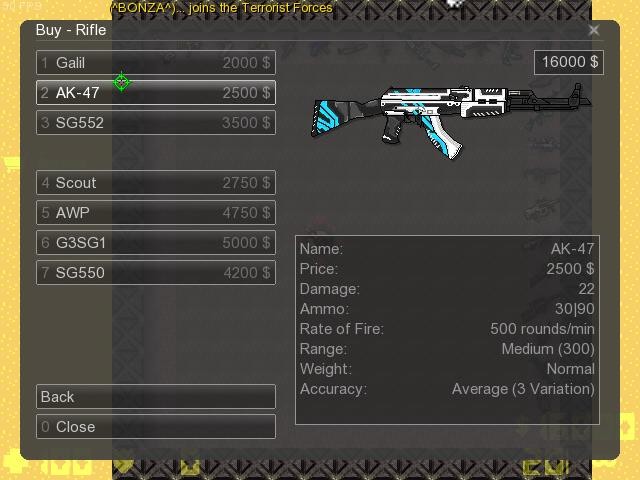 AK-47 Vulcan [CS2D] [Mods]
